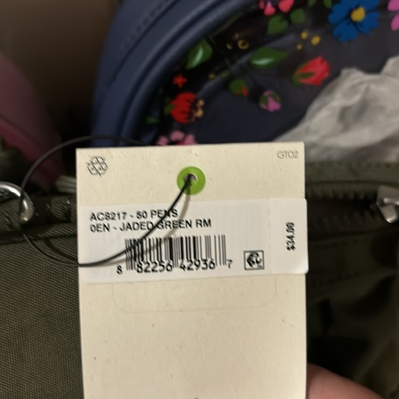 Kipling | Bags | Rand New Set Kipling Crossbody Army Green | Poshmark